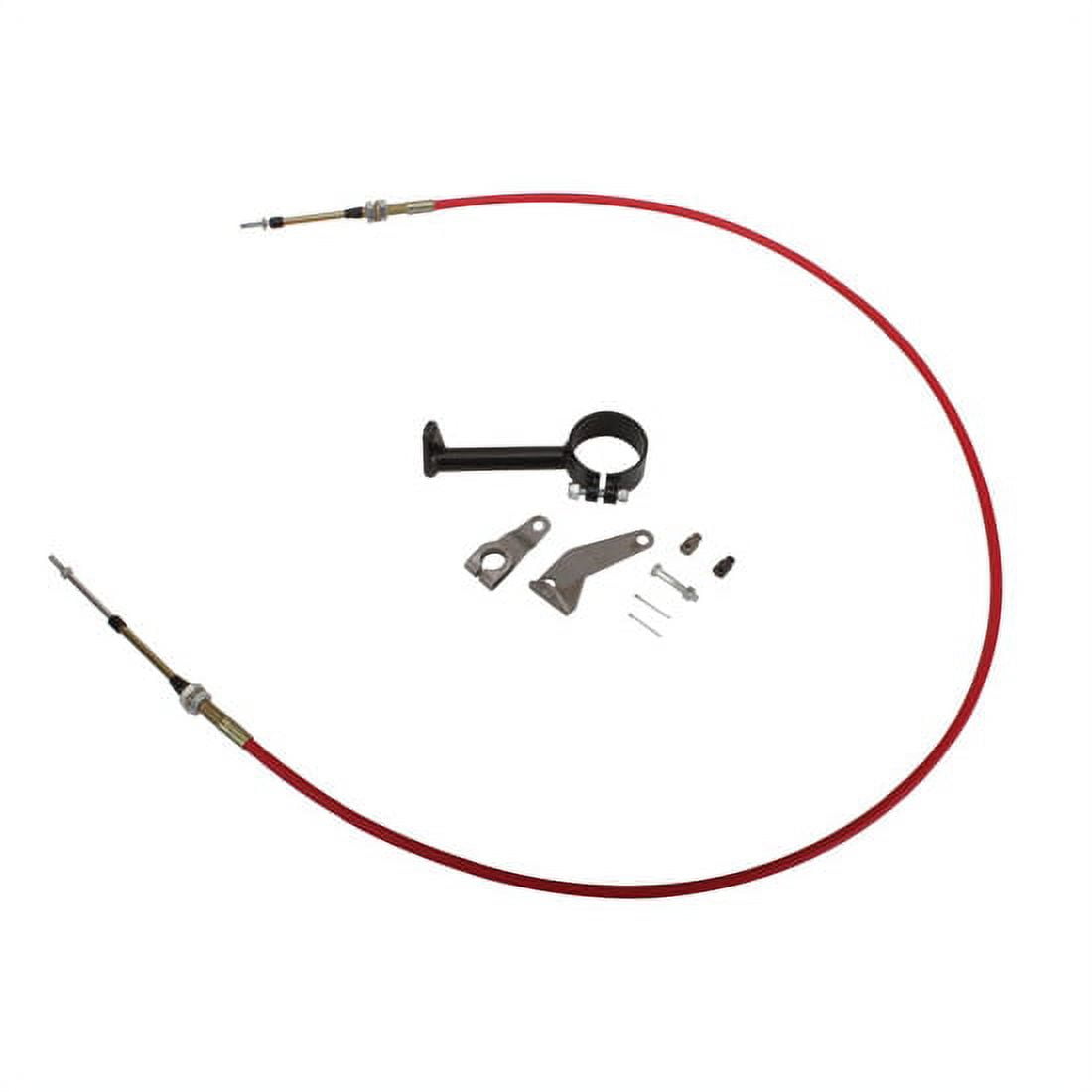 Ididit 2802300010 Ford C4 Trans Cable Shift Linkage, 2.25" Column ...