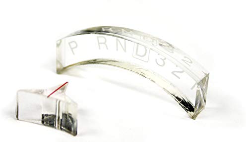 Ididit Steering 2600050010 Acrylic 4 Speed Indicator with Pointer ...