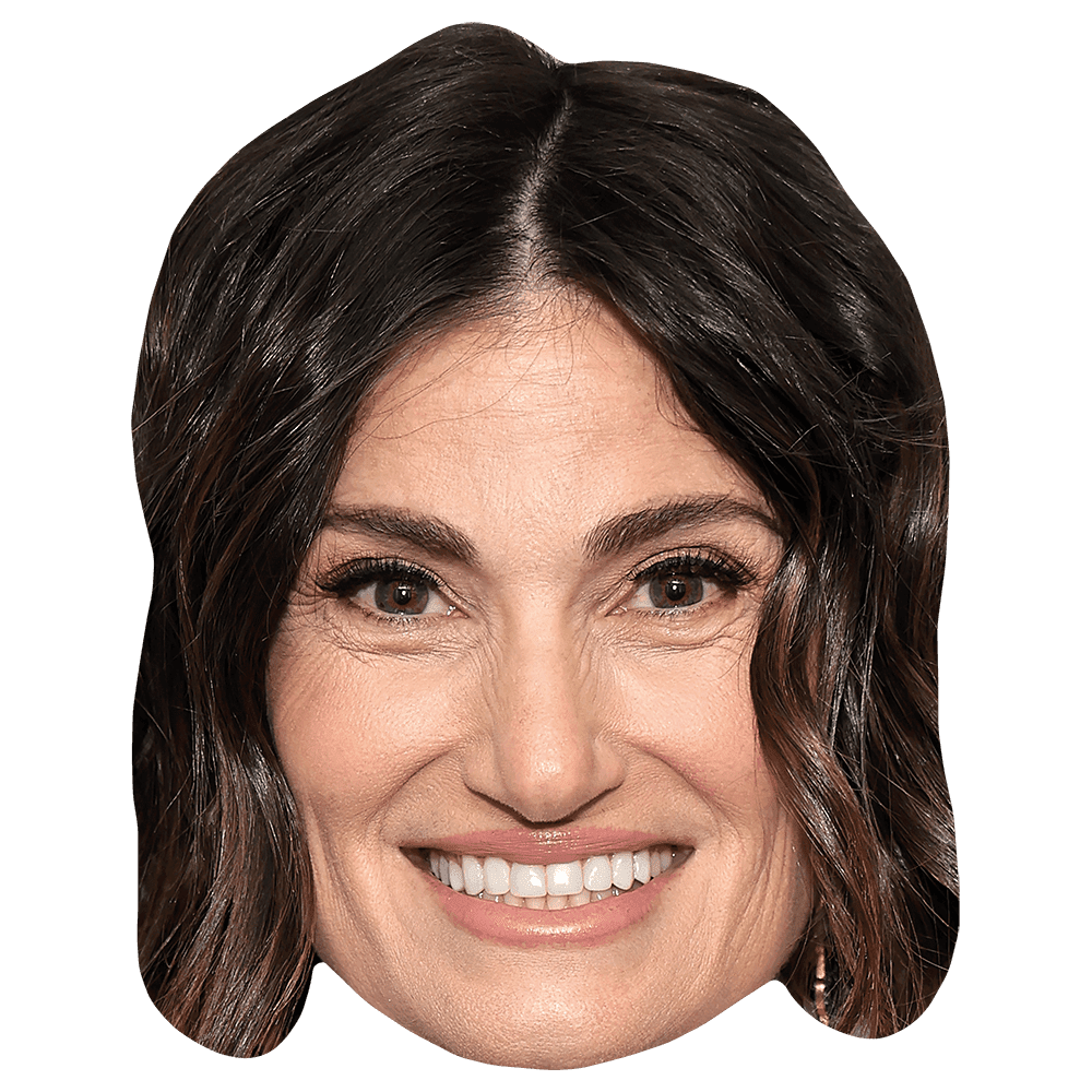 Idina Menzel (Short Hair) Celebrity Mask, Flat Card Face, Fancy Dress ...