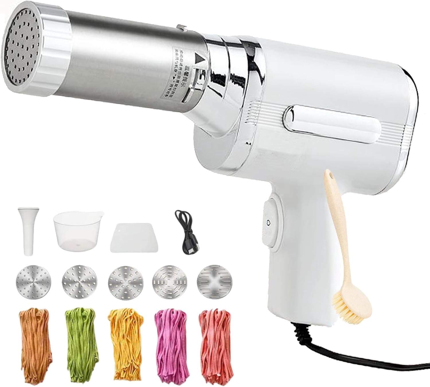 Idiyappam Maker Electric, 2025 Summer Snow Idiyappam Maker with 5 ...