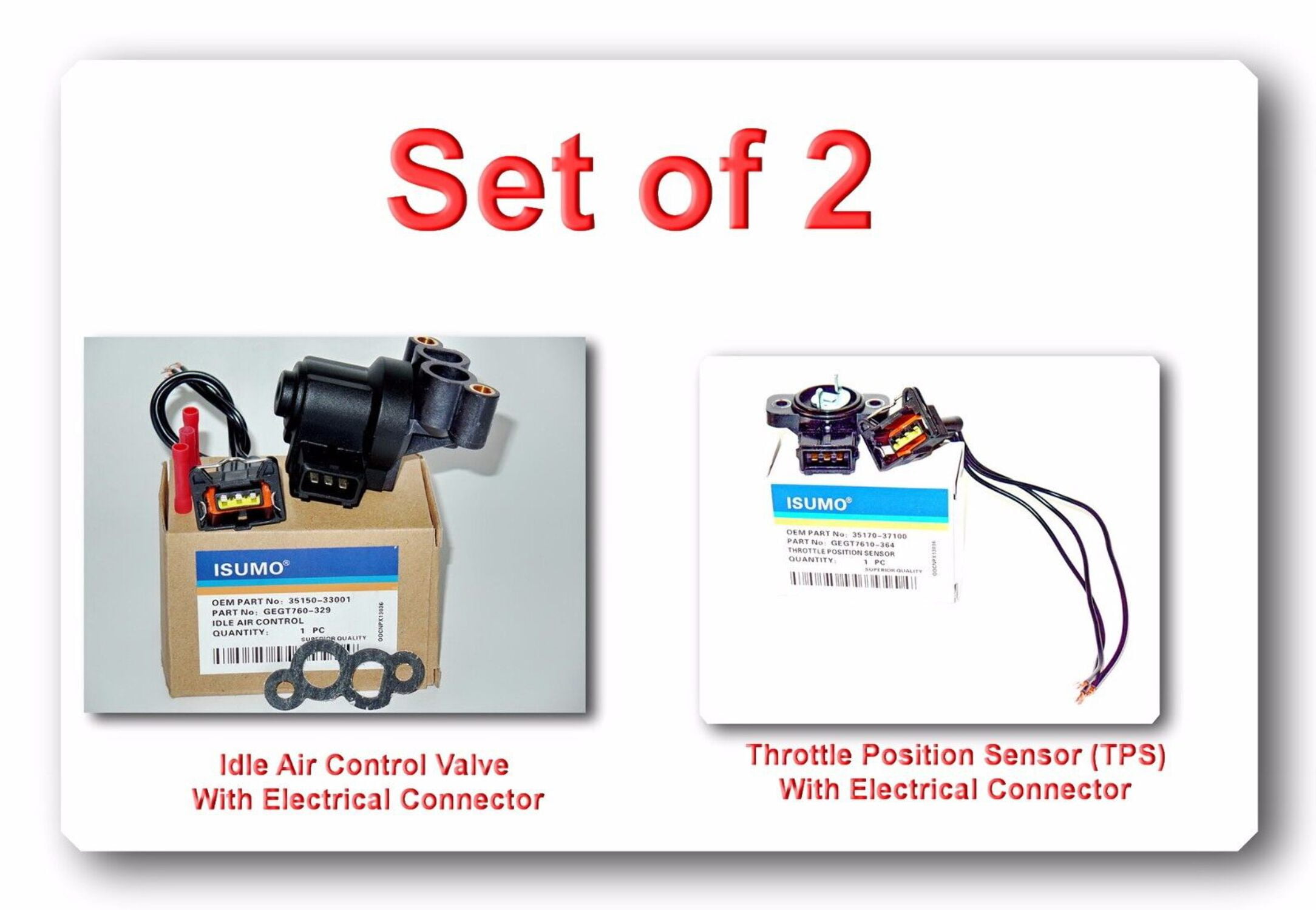Idle Air Control Valve Throttle Position Sensor W/ Pigtail For Hyundai ...
