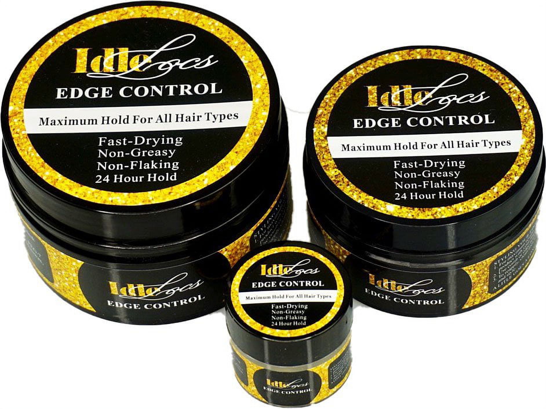 Idle Locs Maximum Hold Edge Control - 3.5oz - Walmart.com