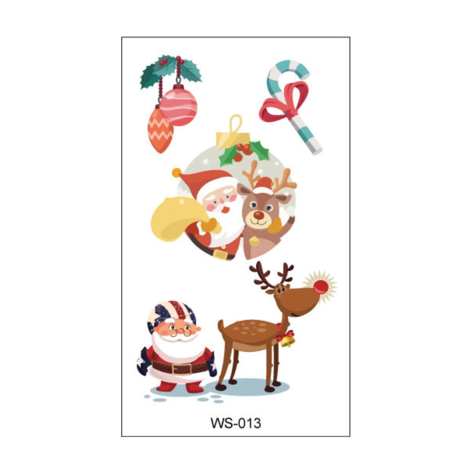 Idol Temporary Tattoos, Christmas Temporary Tattoo for Kids Adul ...