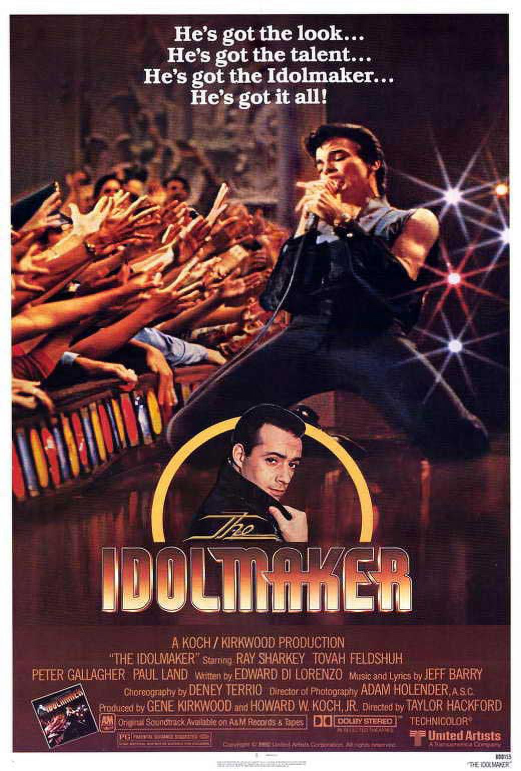 Idolmaker POSTER (27x40) (1980) - Walmart.com