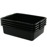 Idomy Heavy Duty Large 25L Commercial Bus Tub, Plastic Utility Storage ...