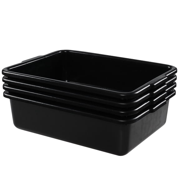 Idomy Heavy Duty Large 25L Commercial Bus Tub, Plastic Utility Storage ...