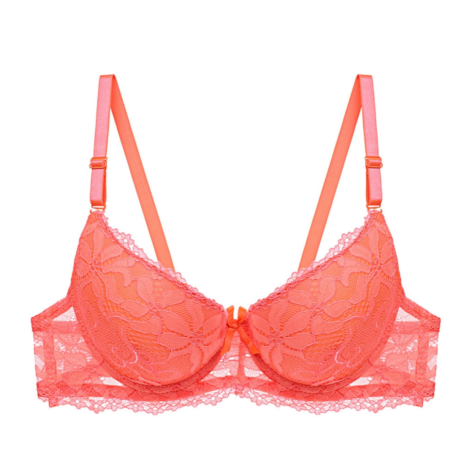 Idoravan Lace Bras for Women Women Fashion Sexy Mesh Lace Thin Rims ...