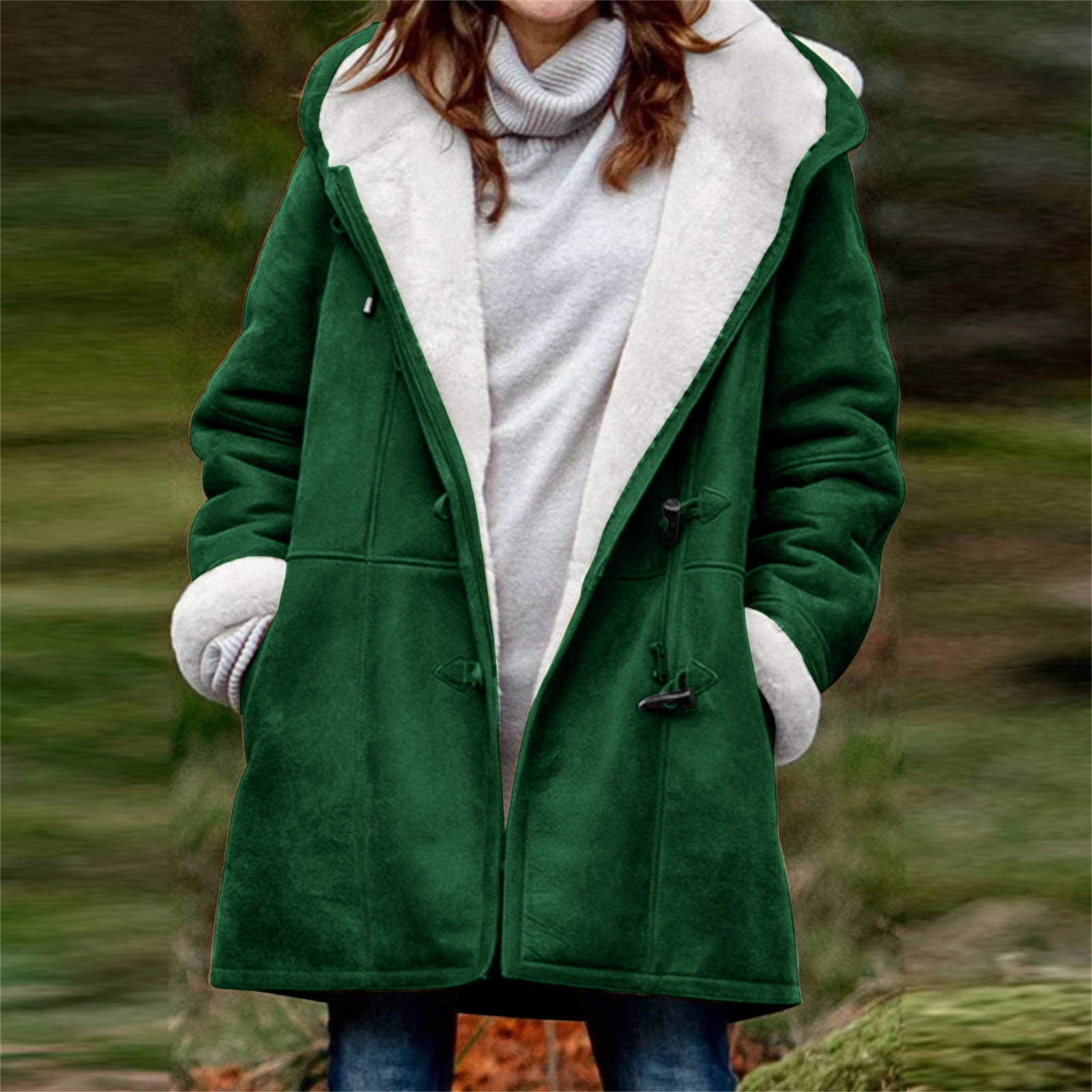 Idoravan Winter Coats for Women Plus Size Clearance Women Winter Plus ...