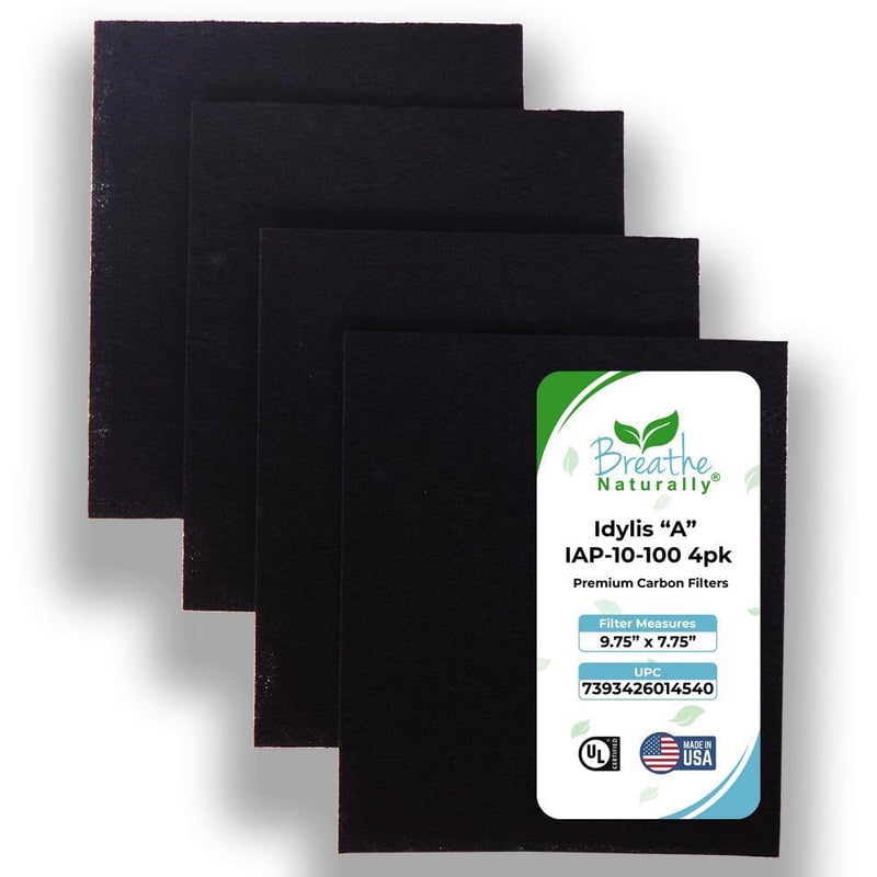Idylis "A" IAF-H-100A Carbon Filter 4pk - Walmart.com