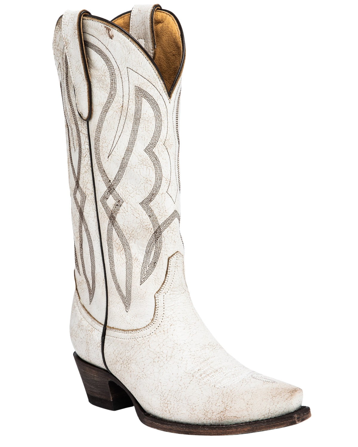 Idyllwind Women's Colt Western Boot Snip Toe White 6 1/2 M US - Walmart.com