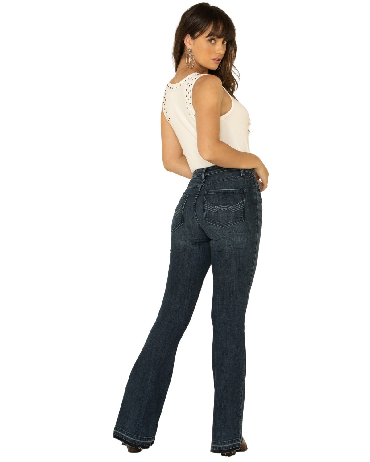 Idyllwind Women's Daredevil High Risin' Fit Flare Stretch Jeans ...