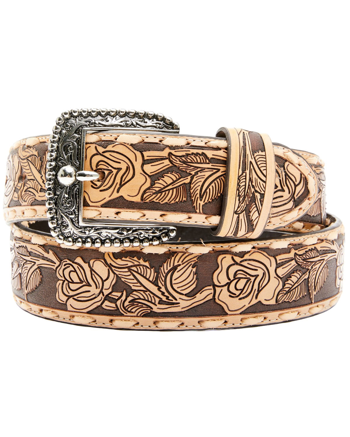 Idyllwind Women's Just A Rose Tooled Belt Brown - Fueled by Miranda ...