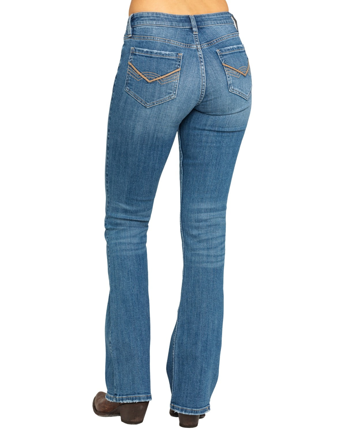 Idyllwind Women's Rebel Mid Rise Bootcut Stretch Denim Jeans - IWHO19J6 ...