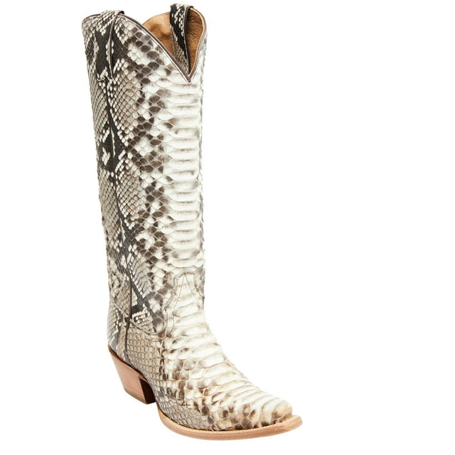 Idyllwind Womens Slay Exotic Python Tall Western Boot Snip Toe Beiwfa20l45 85 M Us