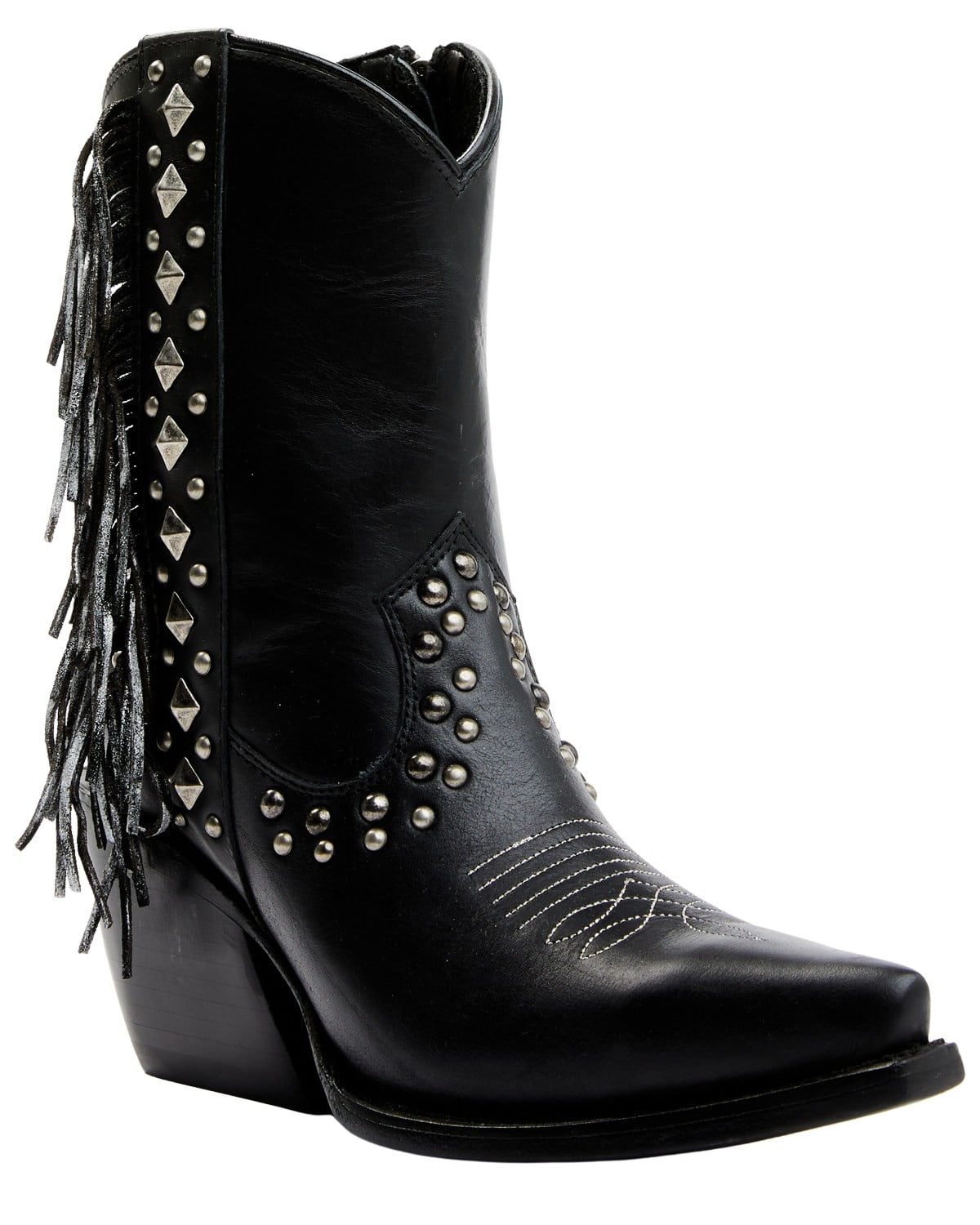 Idyllwind Women's Studded Fringe Day Trip Western Boot Snip Toe - BIWFA22L53 9 M US - Walmart.com
