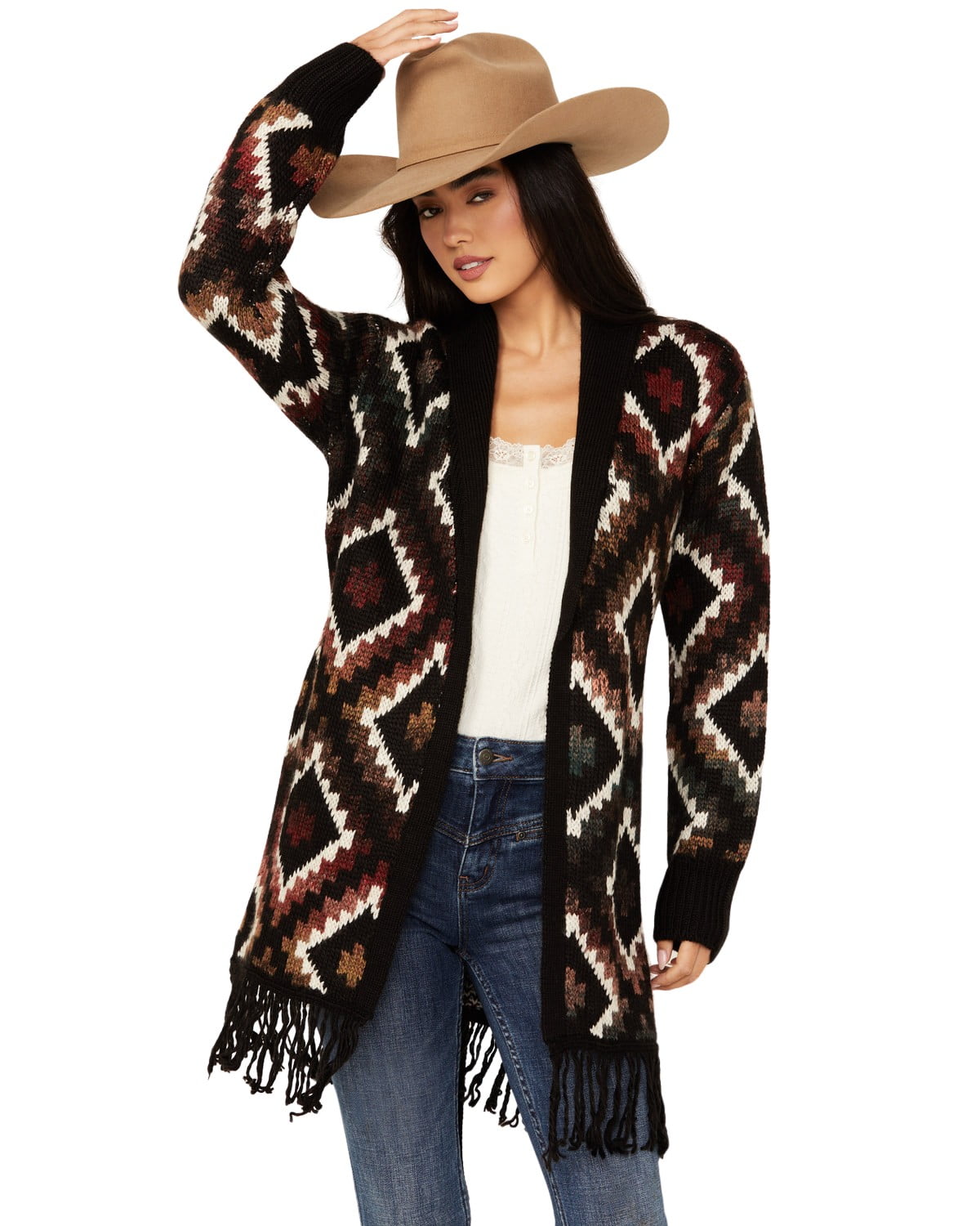 Idyllwind Women's Timothy Southwestern Print Sweater - IWHO23SW81 XX ...