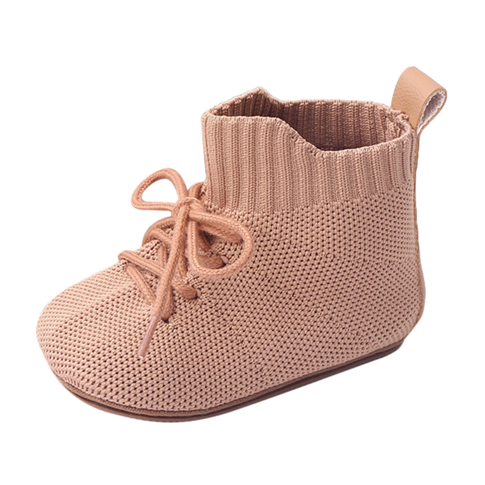 Ierhent Baby Girl Shoes Toddler Low Heel Dress Up Shoes(Khaki,13 ...
