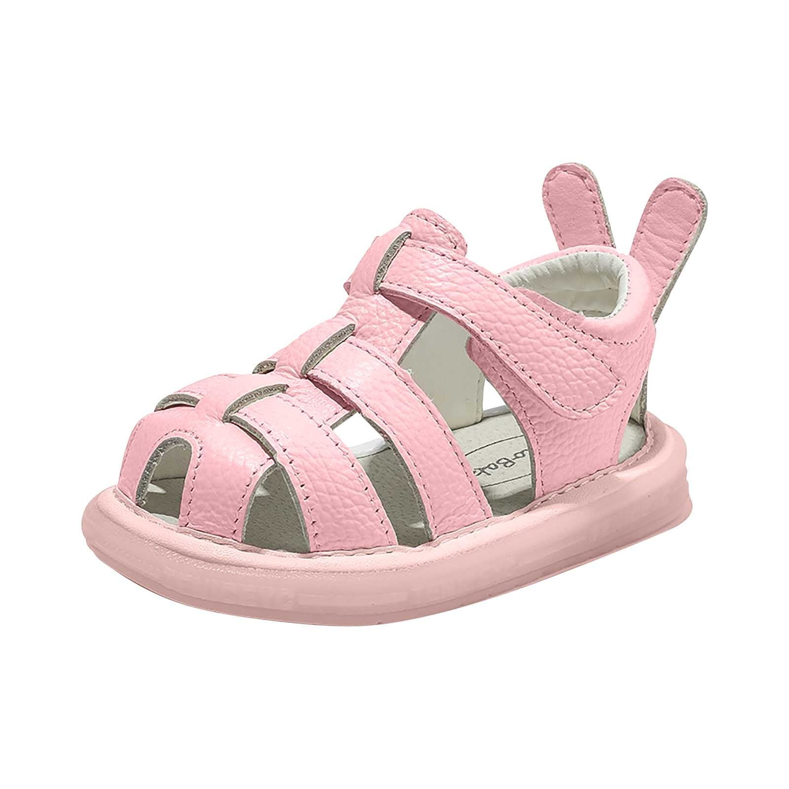 Ierhent Baby Sandals Toddler Sandles Girls Jelly Sandals Rubber Sole ...