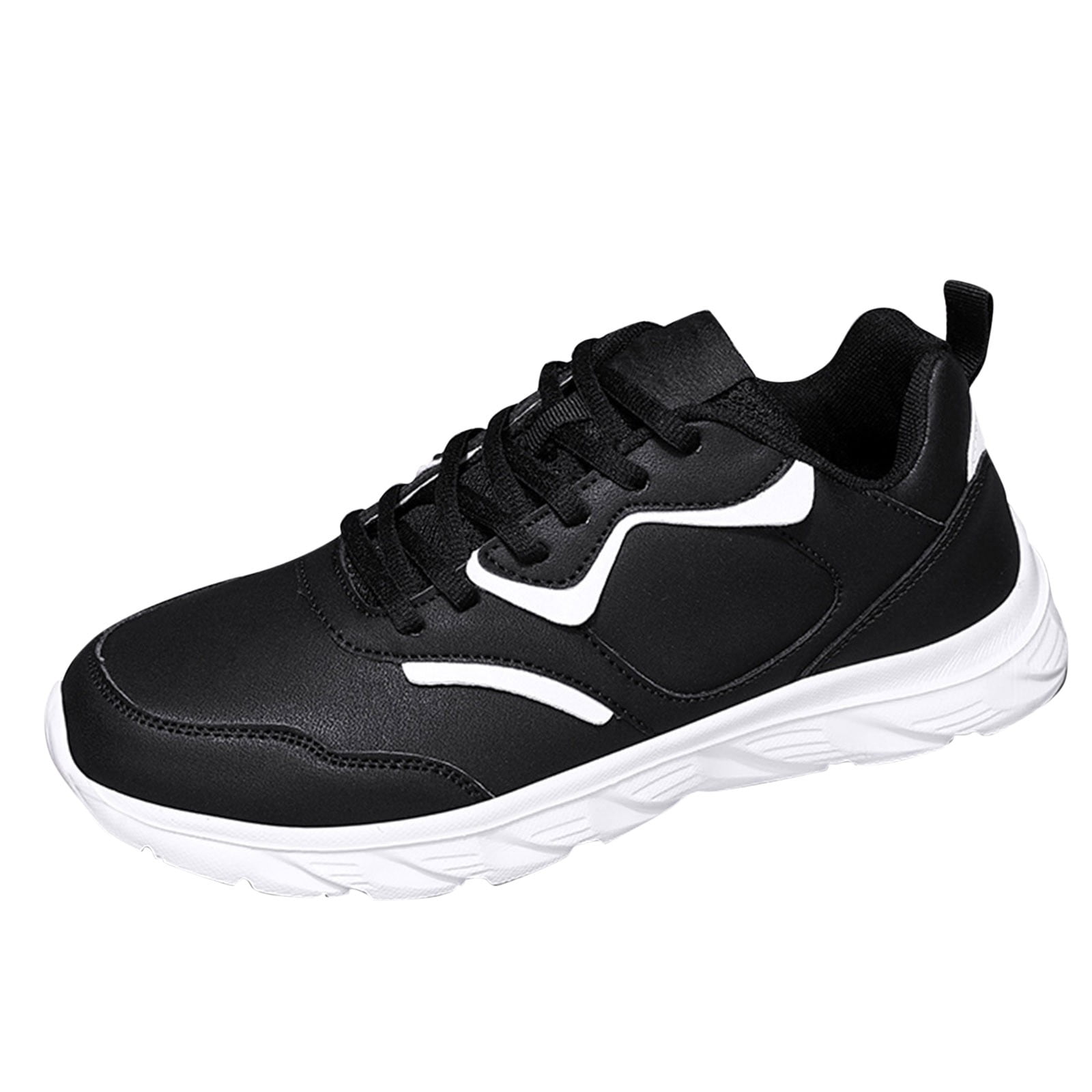 Ierhent Fashion Sneakers Men's Arch Fit- Workout Walking Shoe with Air ...