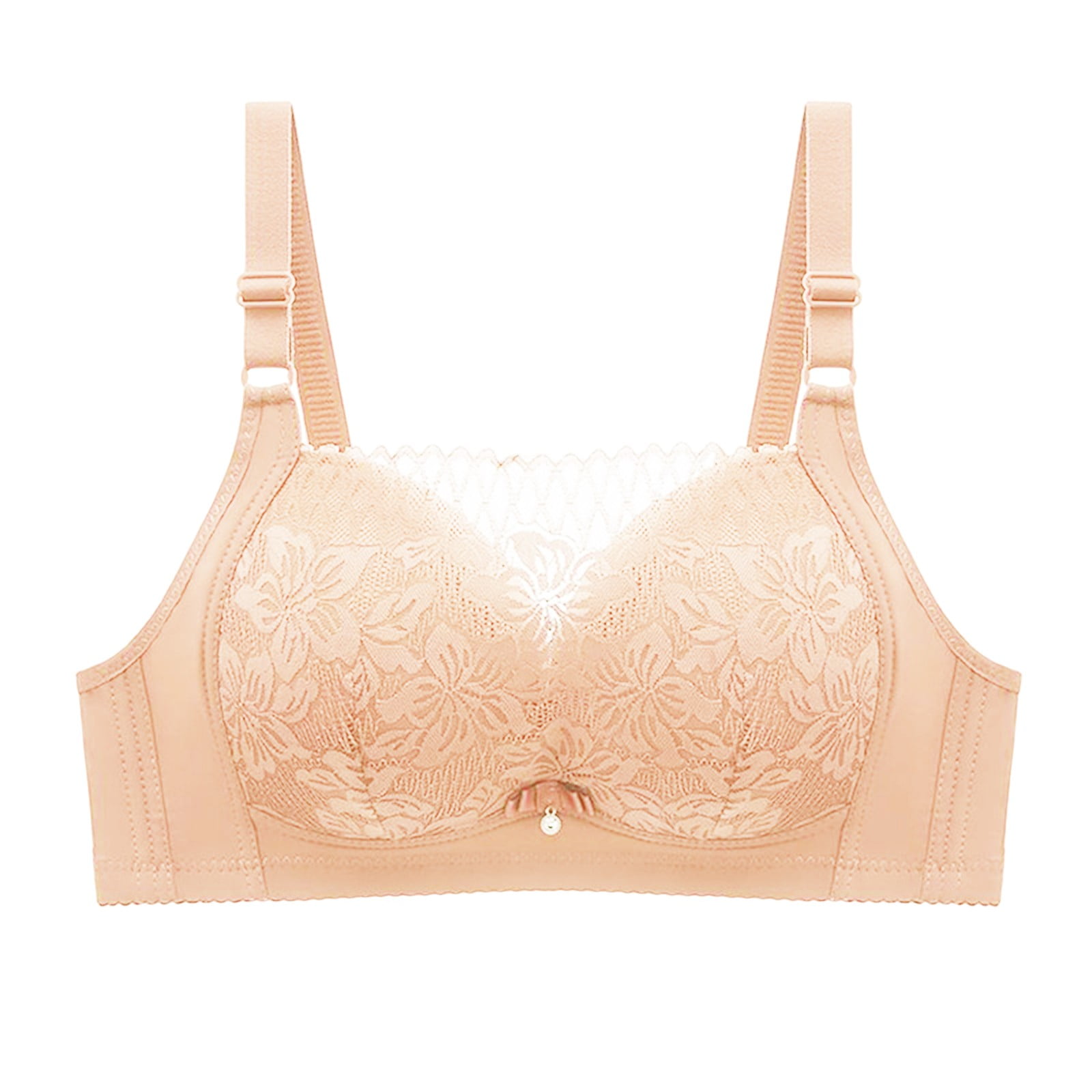 Ierhent No Wire Everyday Bras Womens Push Up Everyday Basic Comfort ...