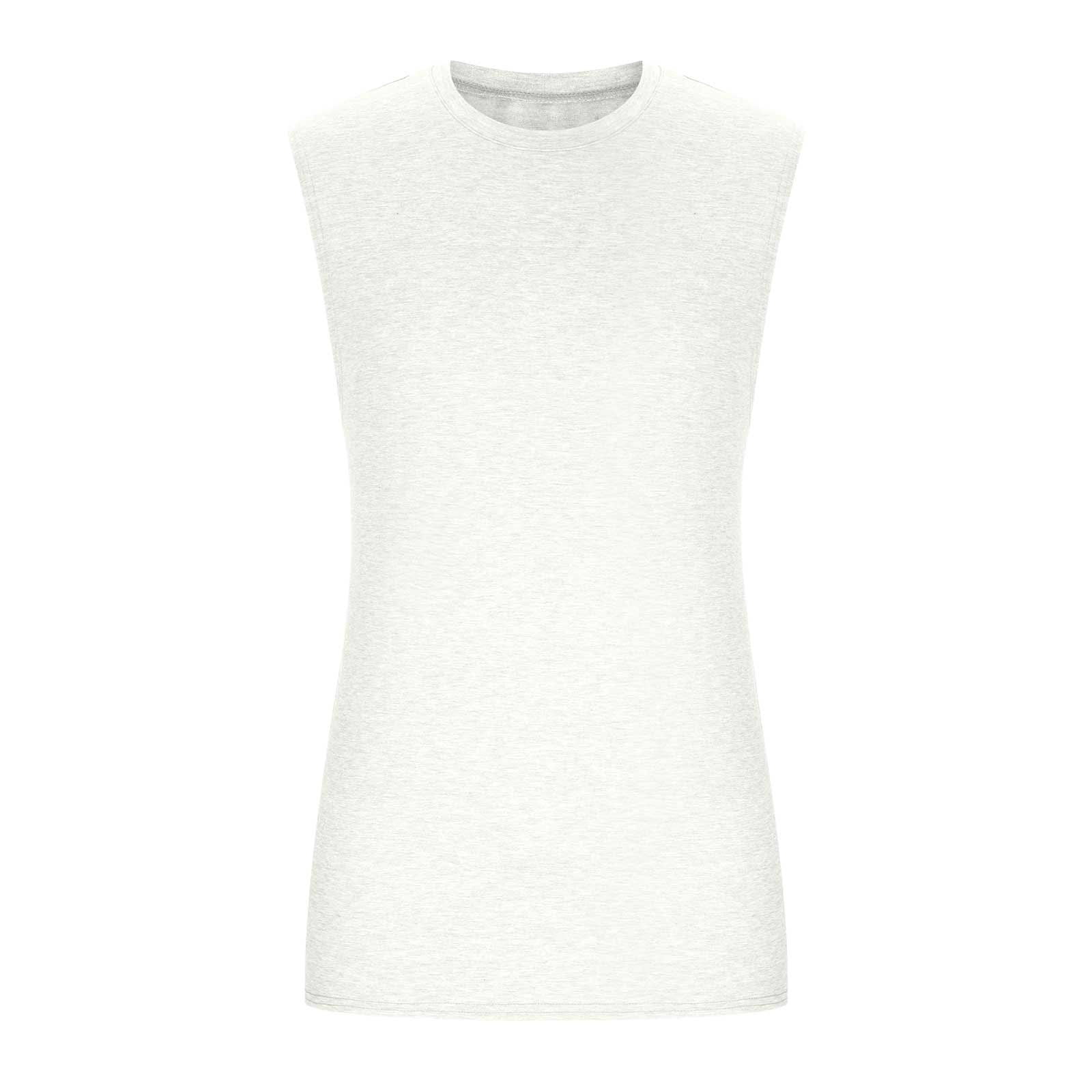 Ierhent Sleeveless Tshirt Men Men Tank Top Sleeveless Shirts for Him Mens Muscle Shirts Mens ...