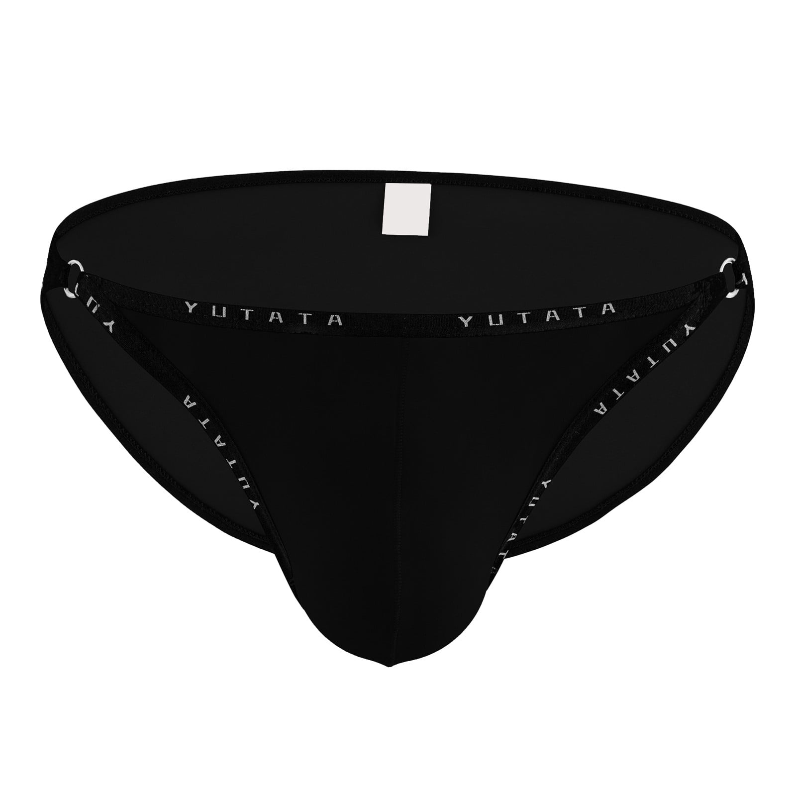 Ierhent Thong Men Mens Thong Pouch Underwear Low Rise G String Bikiniblackl