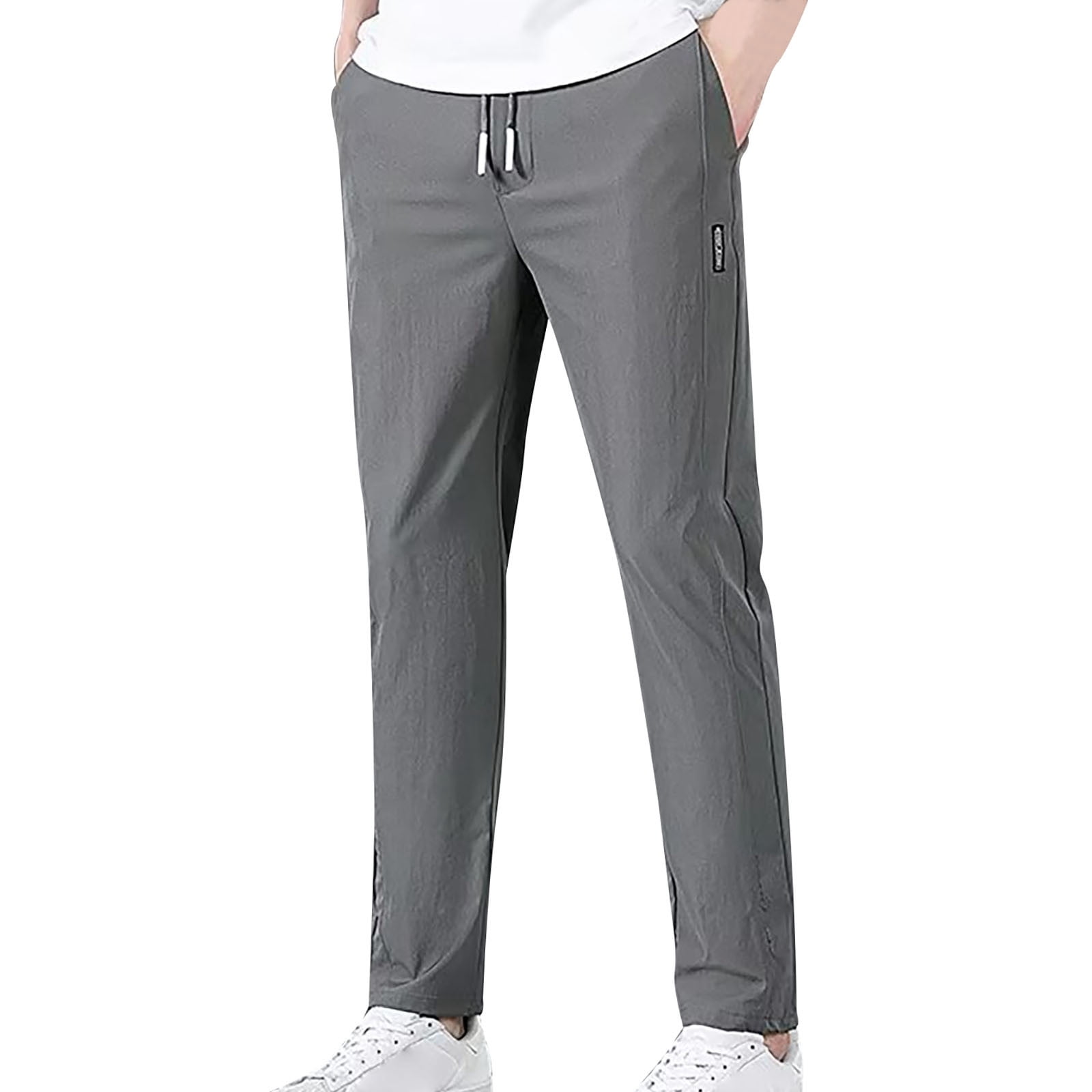 Ierhent Workout Pants Mens Men's Eversoft Open Bottom Sweatpants with ...