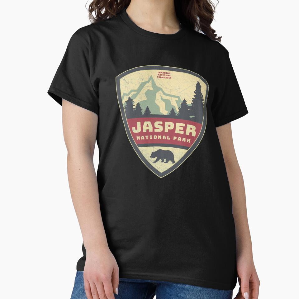 Ies Jasper National Park S And Souvenirs Shirt, Casual Graphic Tee ...