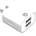 iEssentials® 2.4-Amp Dual USB Wall Charger – Fast Charging Adapter for ...