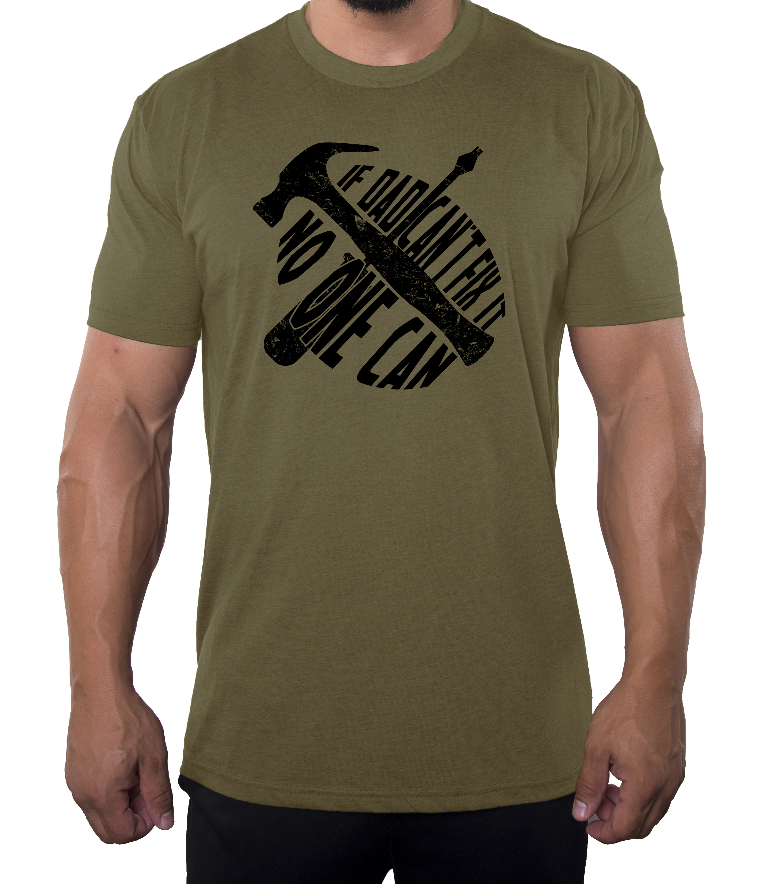 If Dad can't Fix it no one Can, Funny Dad T-shirts, Men's Graphic ...