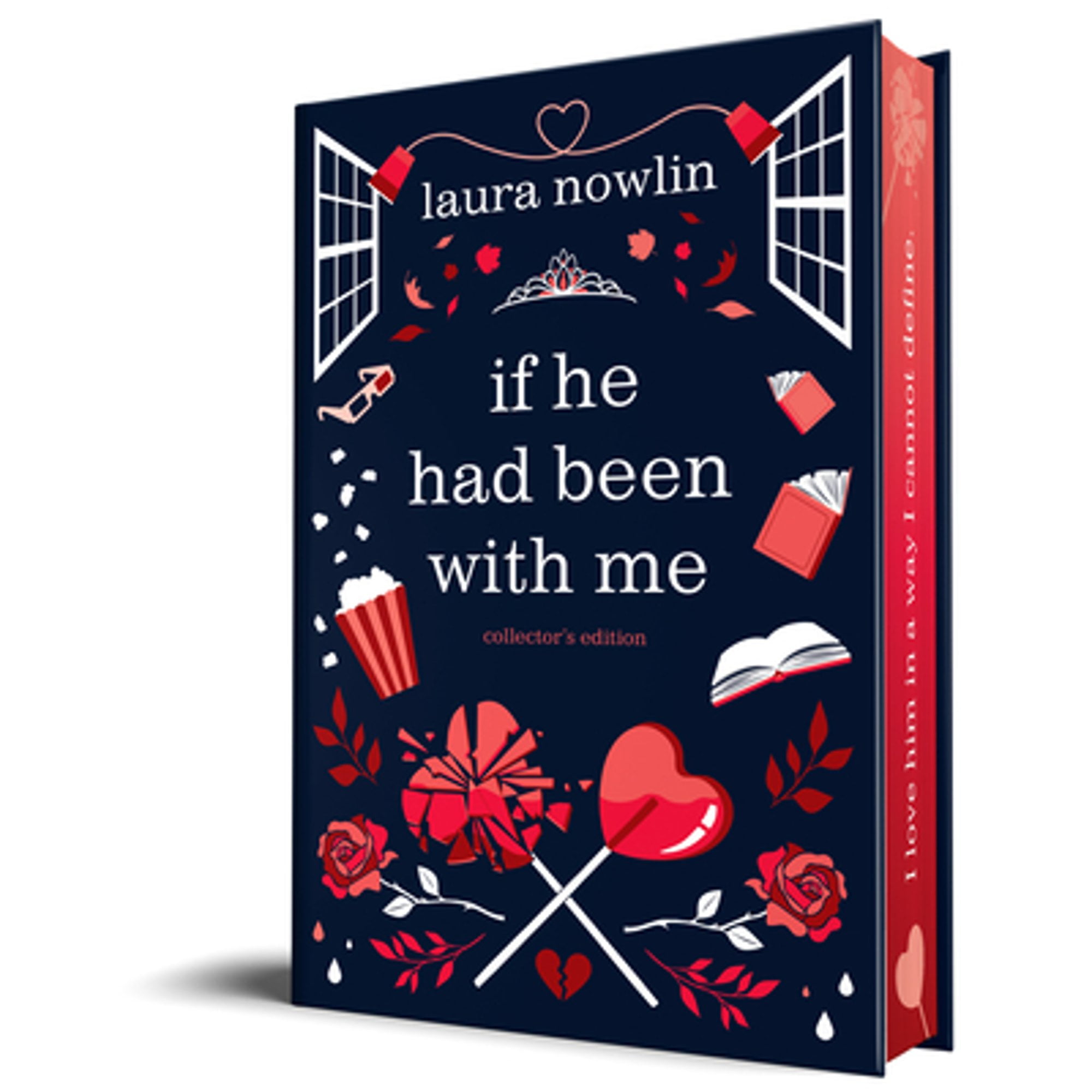 Free Shipping! Laura Nowlin, If He Had Been with Me Collector's Edition ...