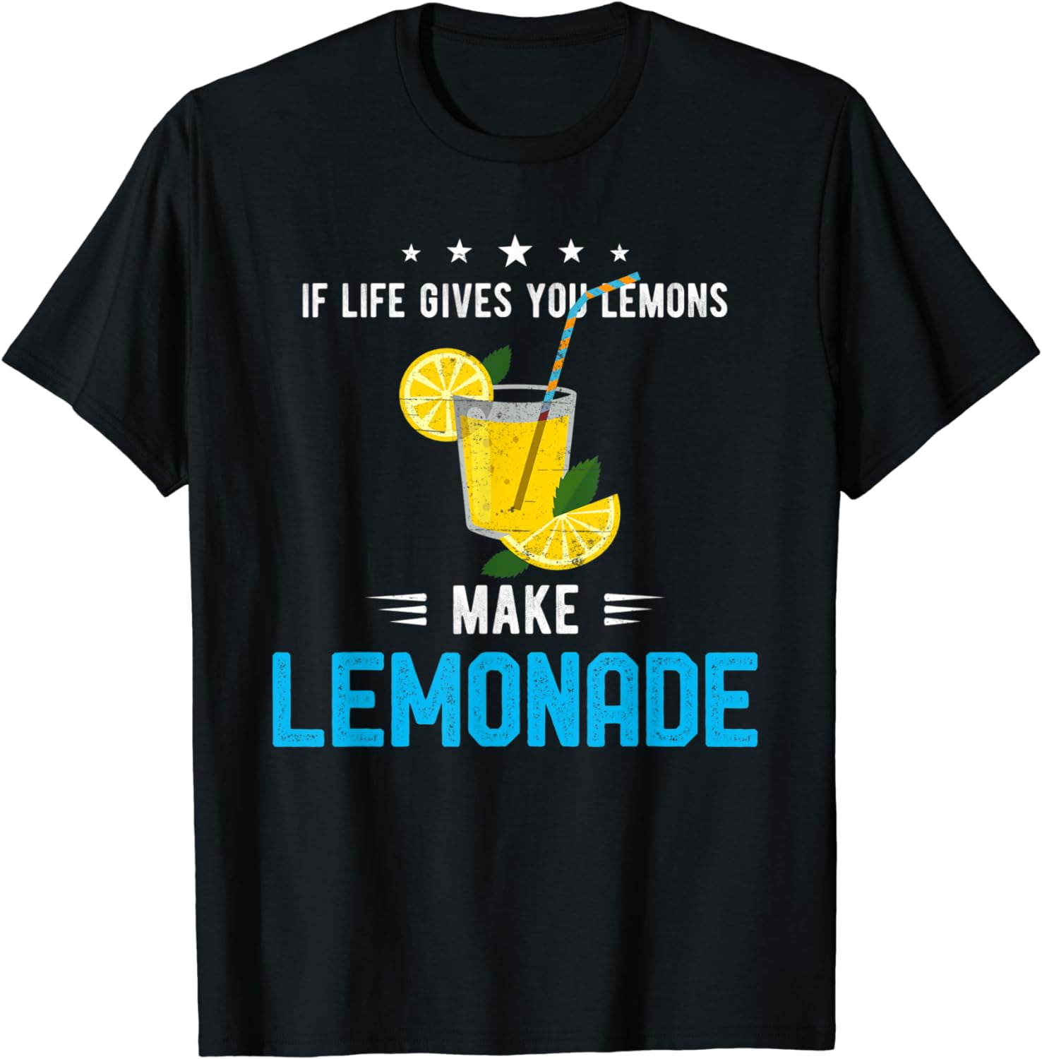 If Life Gives You Lemons Make Lemonade Cold Drink Summer T-Shirt ...