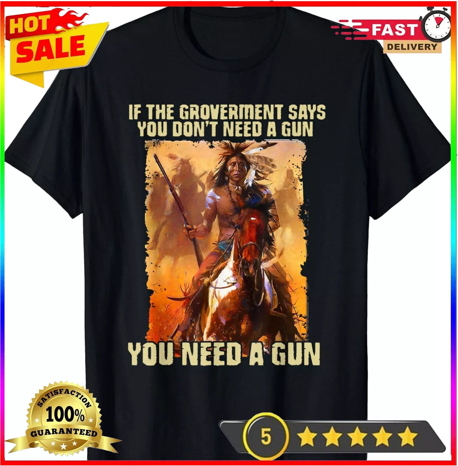 If The Government Says You Don't Need A Gun T-Shirt - Walmart.com If The Government Says You Don't Need A Gun T-Shirt - Walmart.com