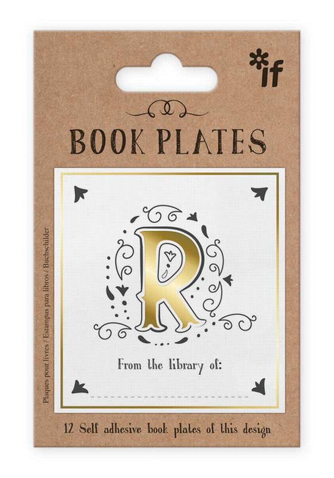 Letter Book Plates Letter R (Other) - Walmart.com