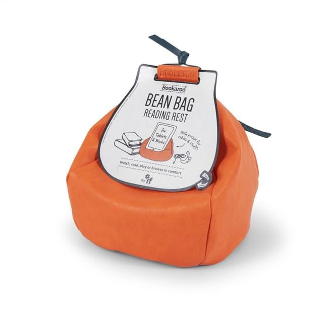 If USA Bookaroo Bean Bag Reading Rest, Orange & Teal - Walmart.com