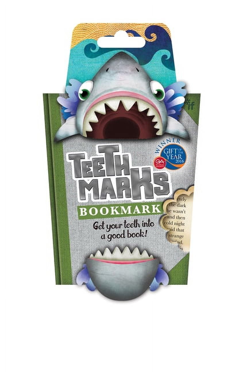 If USA Teethmarks Shark with Dangly Tail Bookmark - Walmart.com