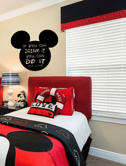 If You Can Dream It You Can Do It Wall Decal Vinyl Sticker Mickey Ears ...