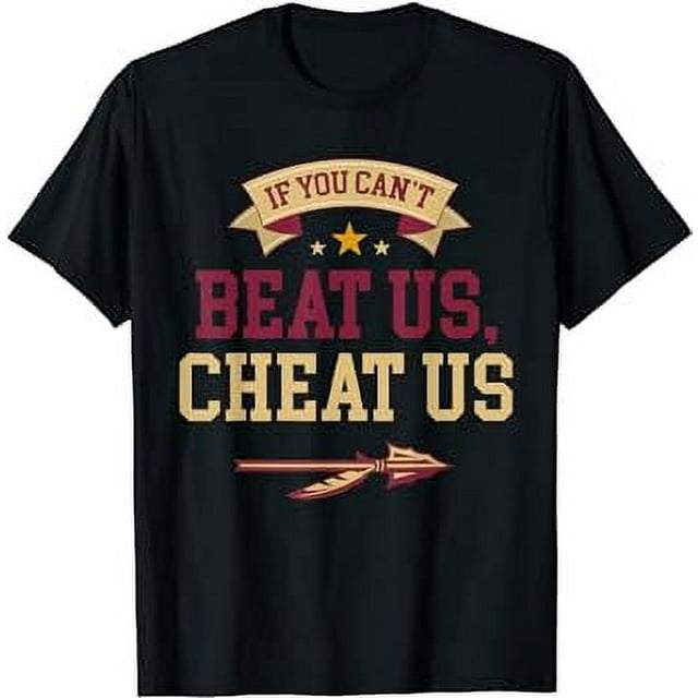 If You Can't Beat Us Funny Quote Cheat Us Apparel Men Women T-Shirt ...