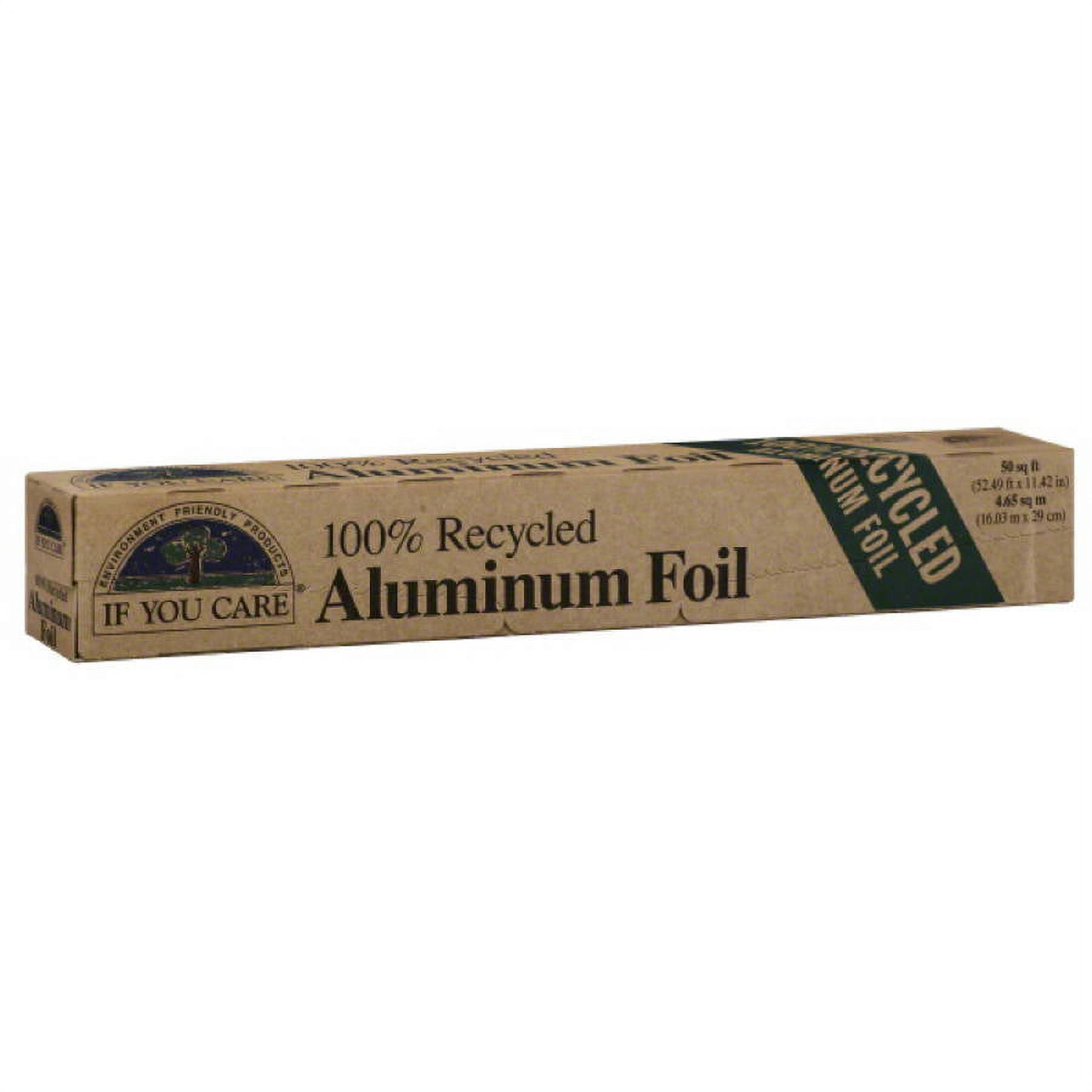 If You Care 100% Recycled Aluminum Foil, (Pack of 12) - Walmart.com