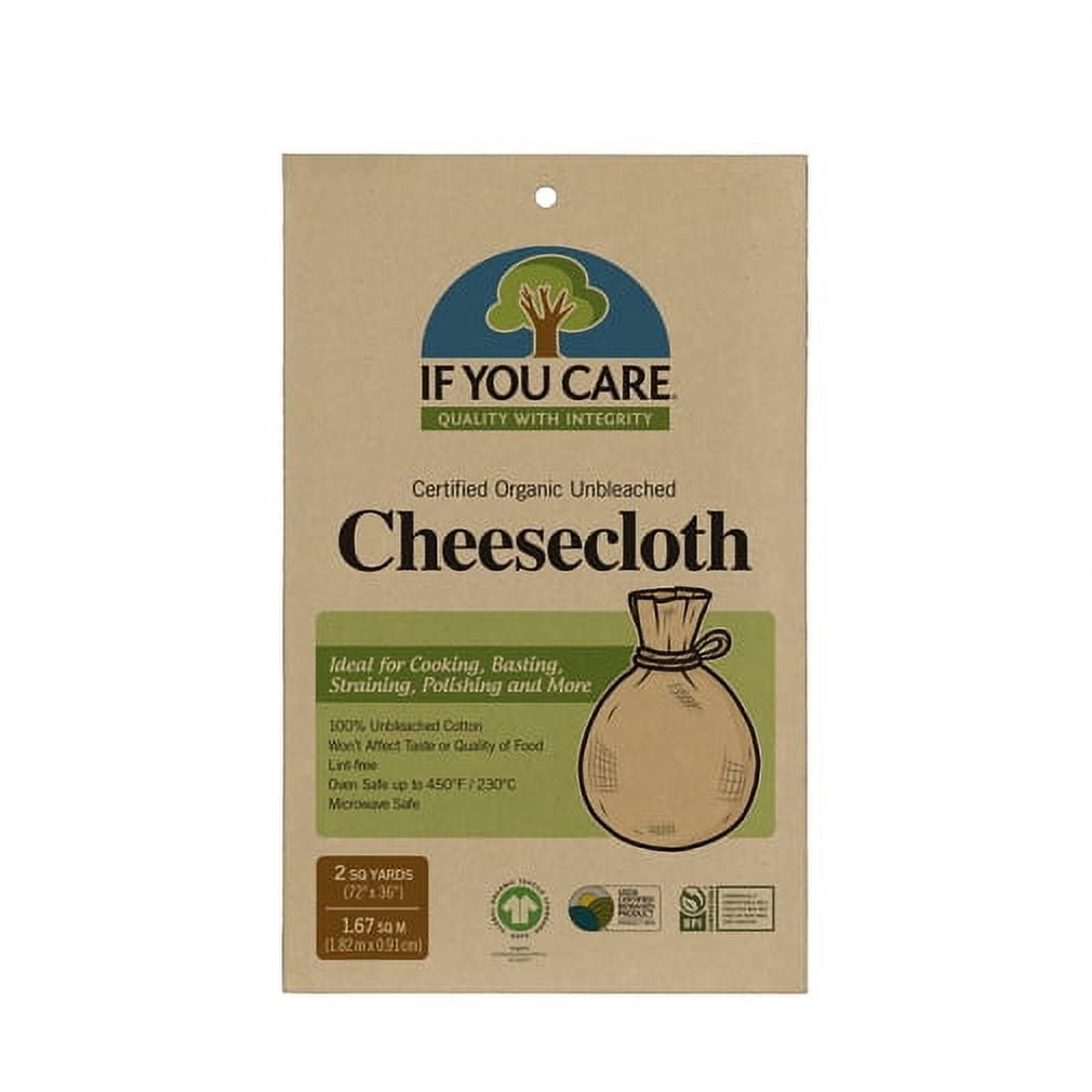 If You Care Certified Organic Unbleached Cheesecloth - Walmart.com