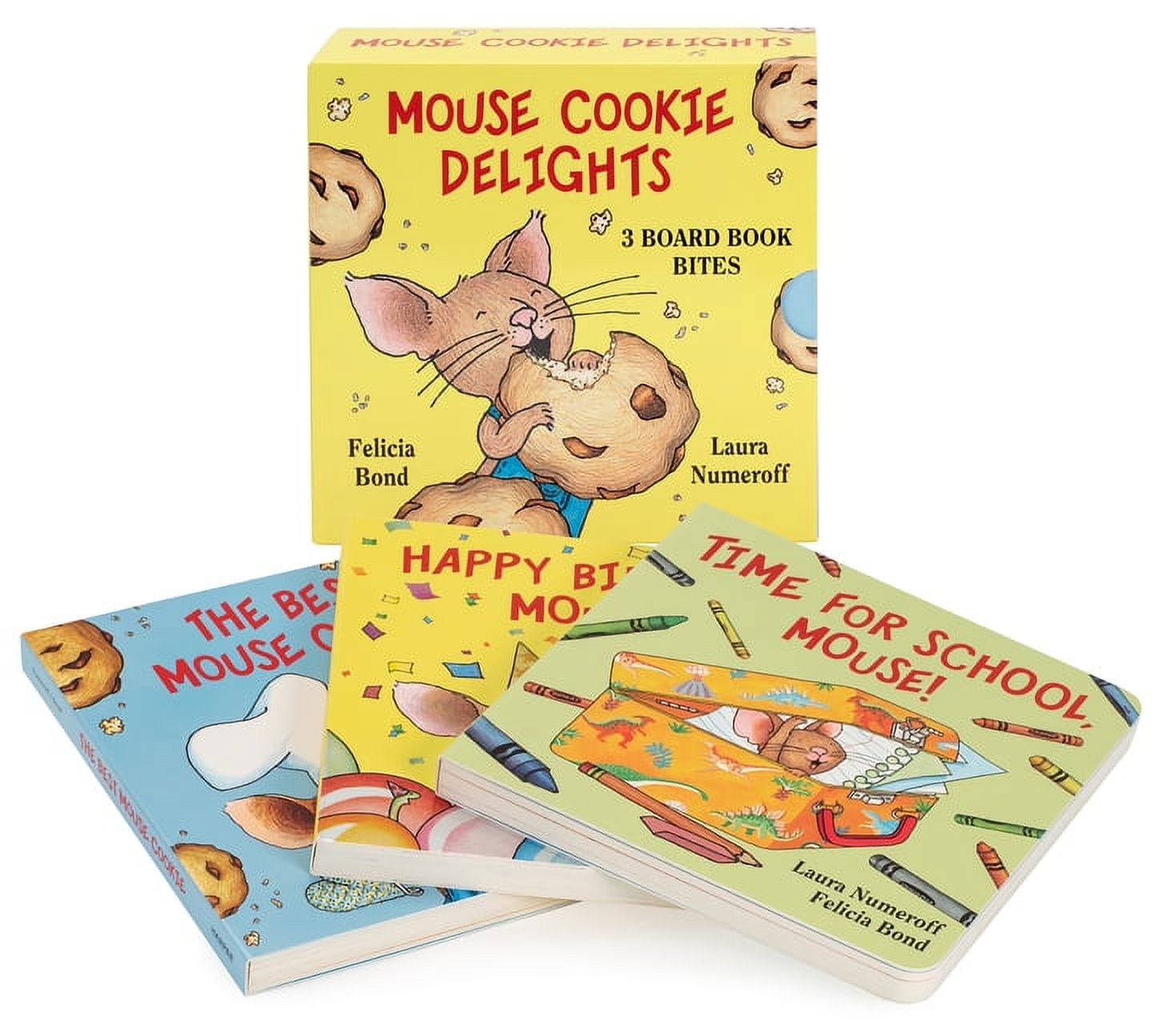 If You Give... Mouse Cookie Delights: 3 Board Book Bites: The Best ...