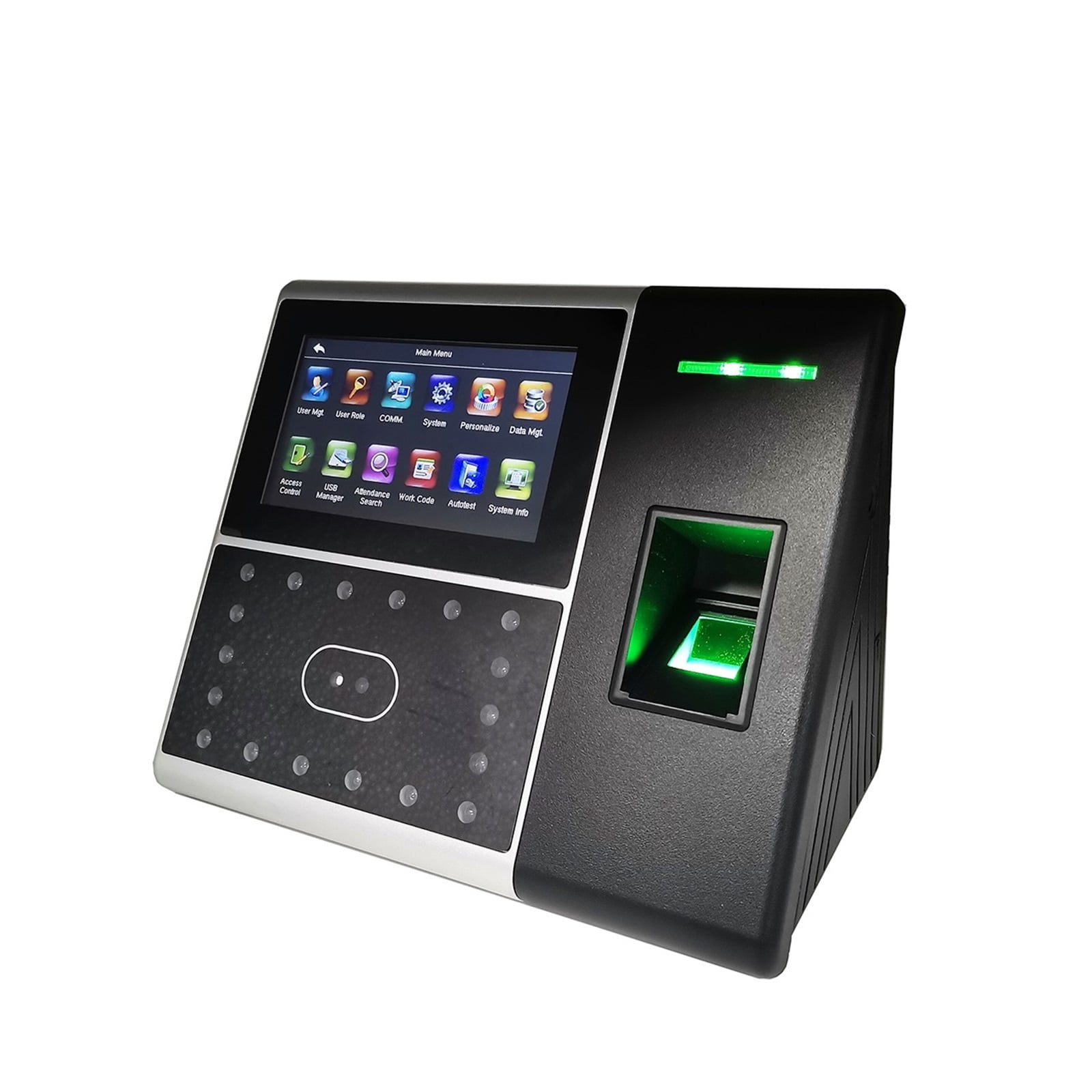 Iface302 Battery Biometric Face Attendance System Fingerprint Employee ...