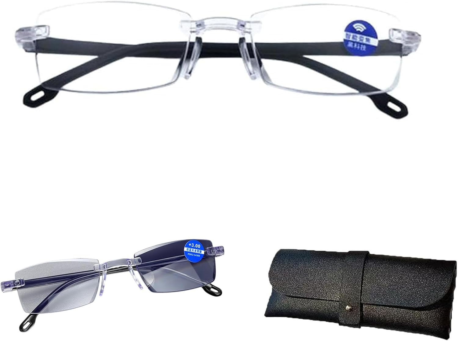 Ifantastics Glasses Near And Far Sight, Color-Changing Anti-Blue Light ...
