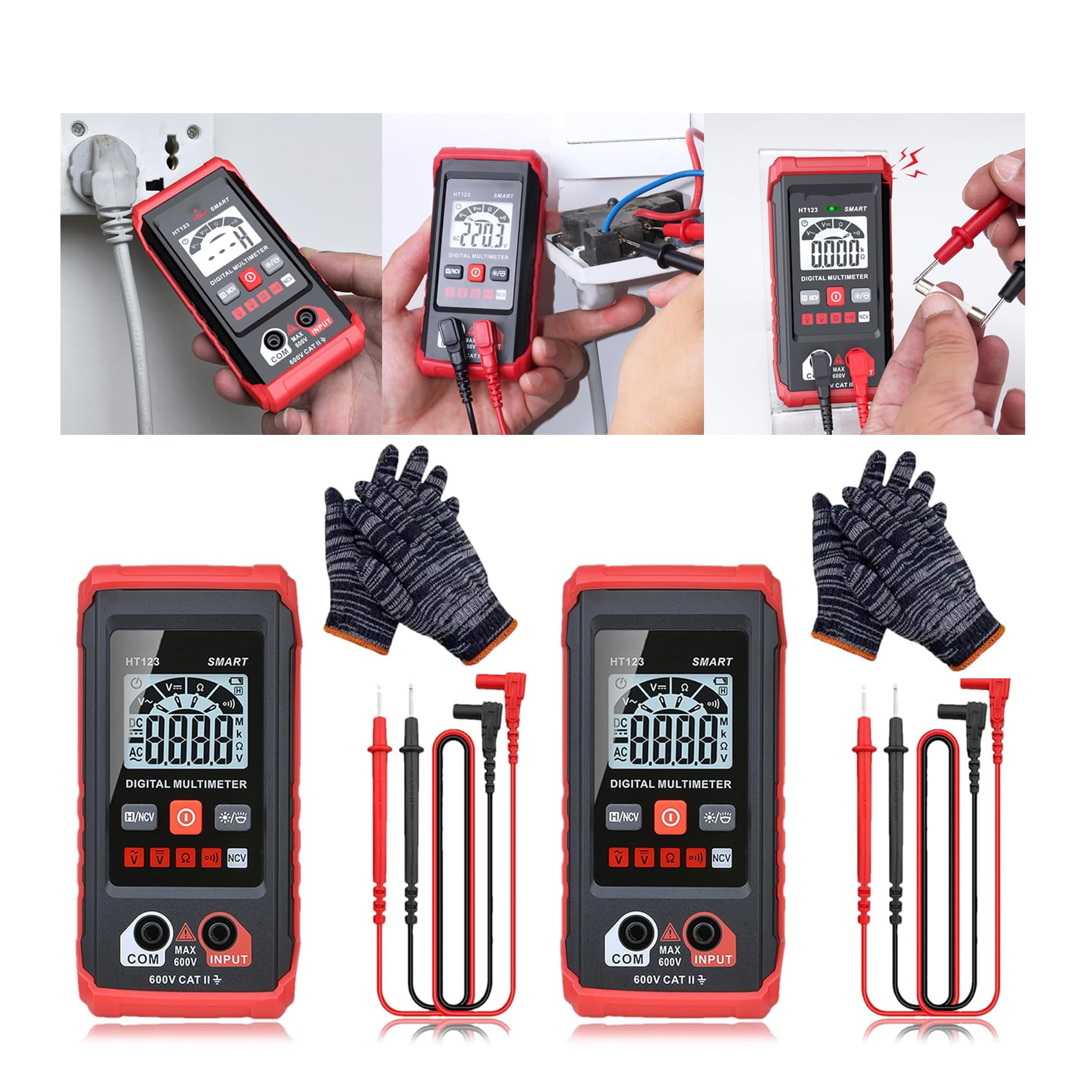 Ifanycased Digital Multimeter,If Any Cased Multimeter Tester,Automatic ...