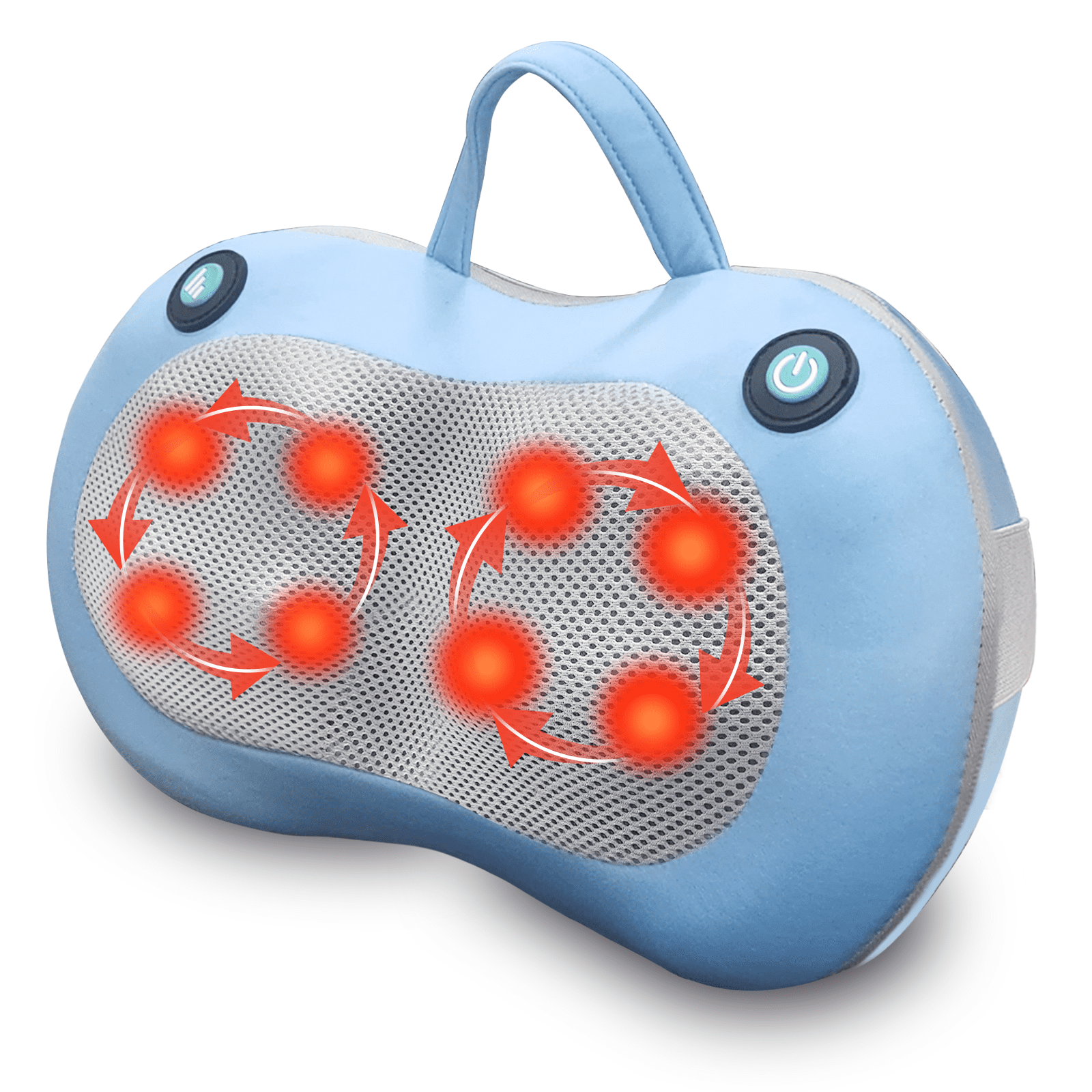 Ifgoooo Neck Massager,Back Massager with Heat,Shoulder Deep Tissue ...