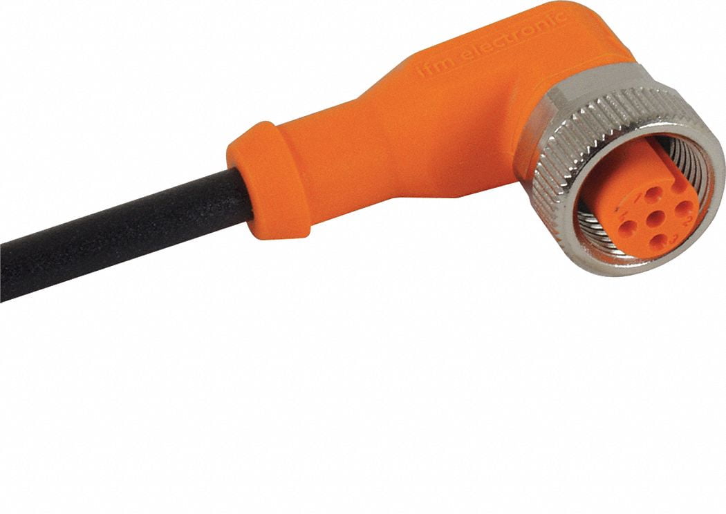 Ifm Cordset,5 Pin,Receptacle,Female EVC005 - Walmart.com
