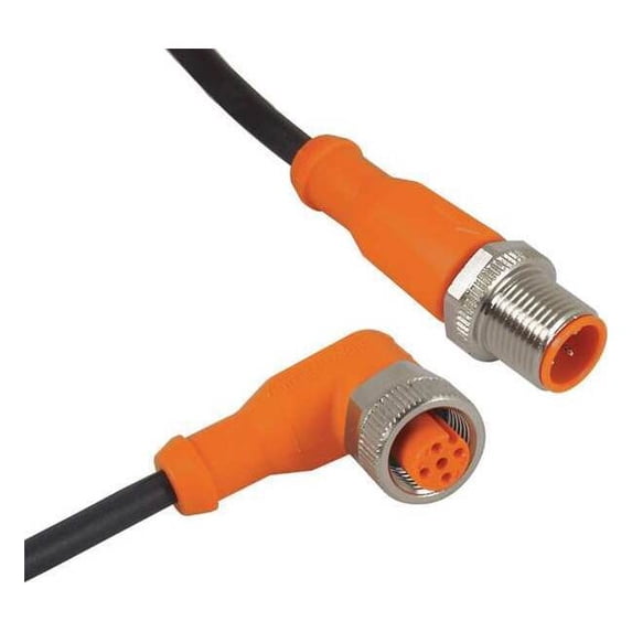 Ifm Cordset,5 Pin,Receptacle,Female EVC018 - Walmart.com