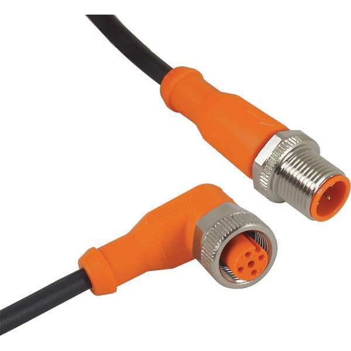 Ifm Cordset,5 Pin,Receptacle,Female EVC019 - Walmart.com