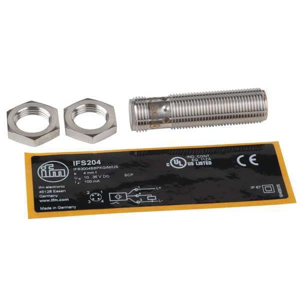 Ifm Inductive Cylinder Prox Sensor, PNP IFS204 - Walmart.com