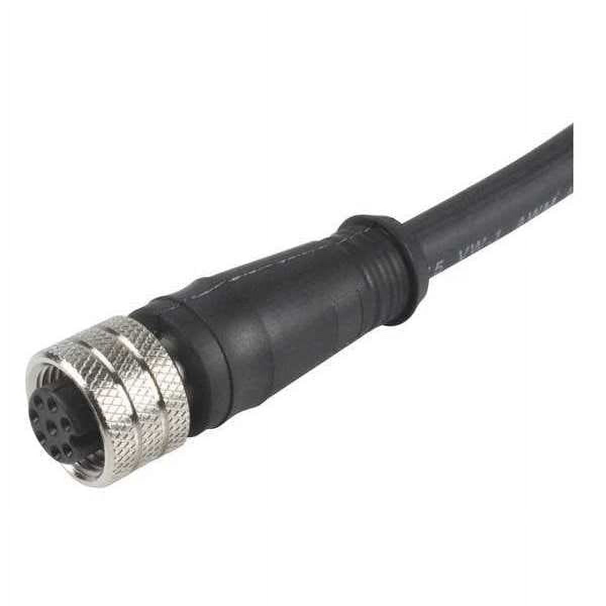 Ifm M12 Shielded Cble,Use With Encoder,2m L E12402 - Walmart.com
